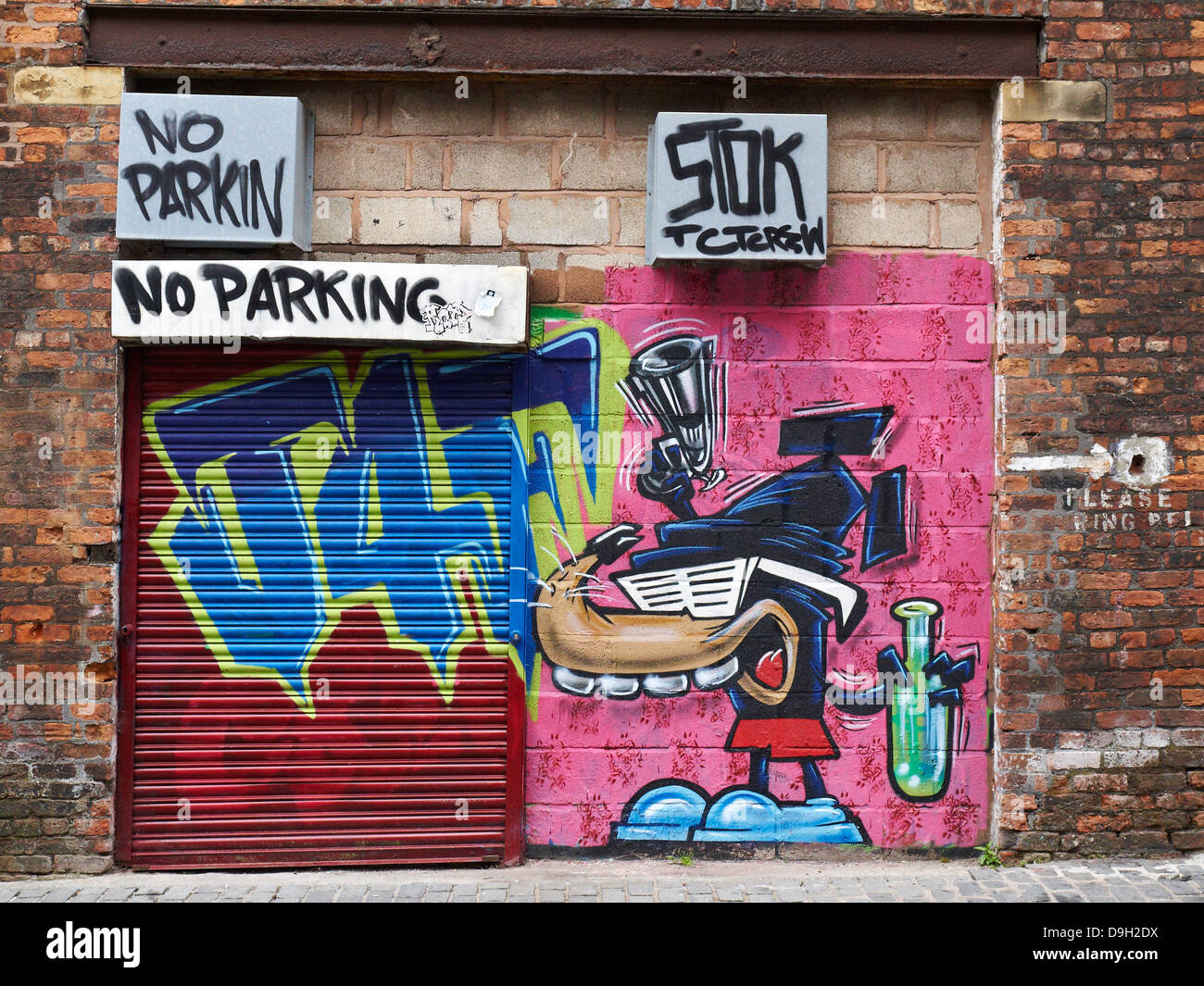 Graffiti in Liverpool UK Stock Photo - Alamy