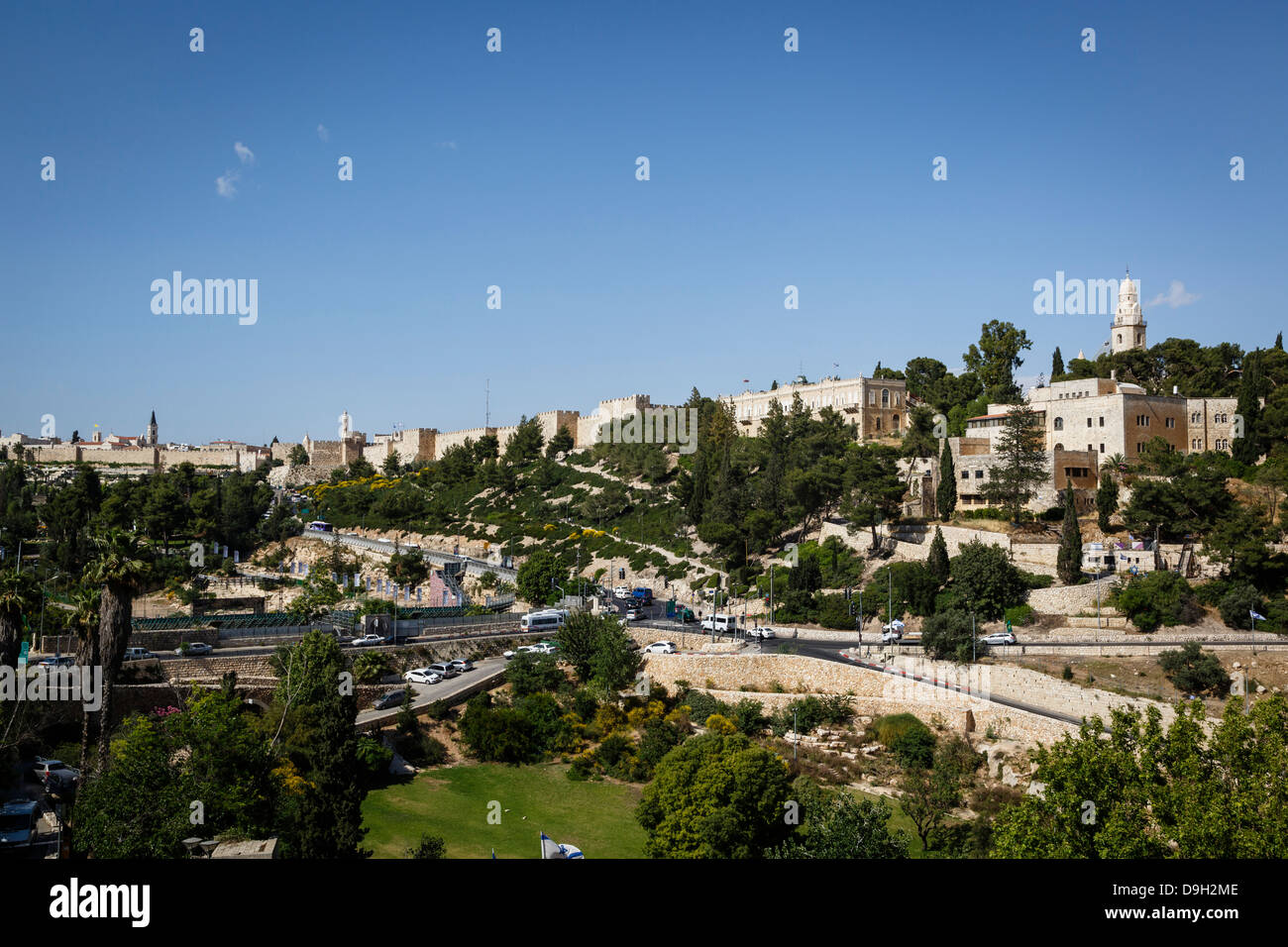Old city walls jerusalem hi-res stock photography and images - Alamy