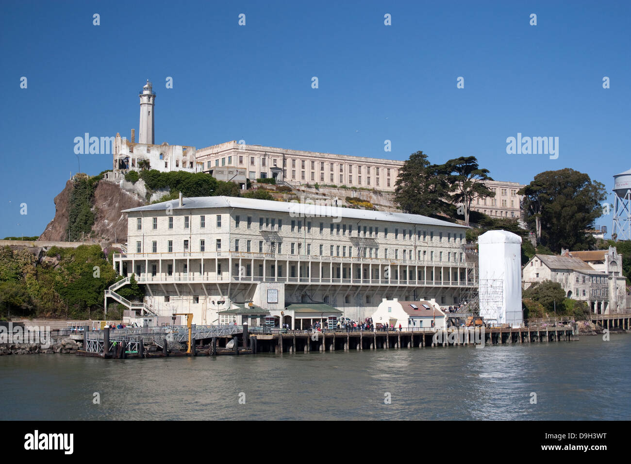 The Alcatraz Island Landing Dock Stock Photo - Alamy