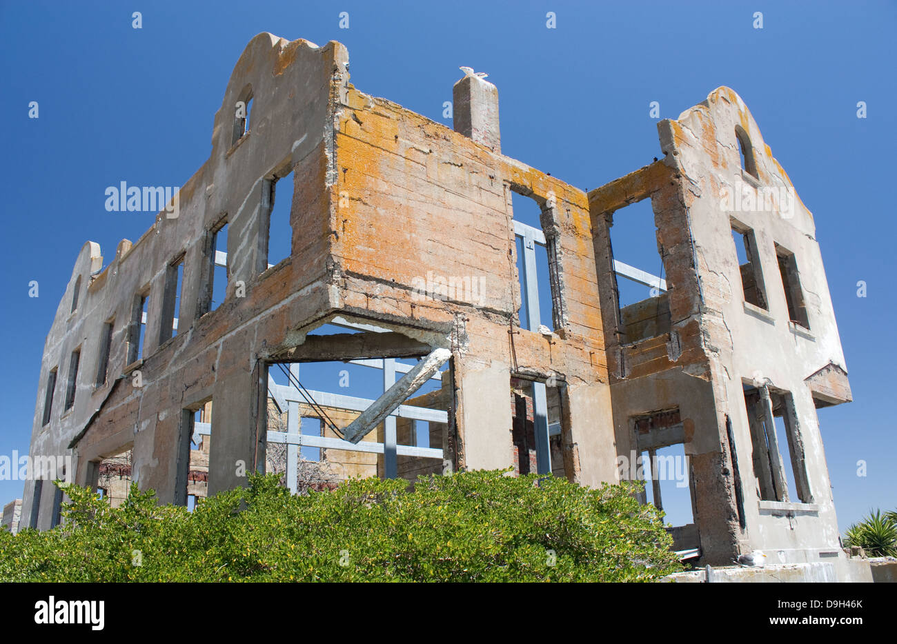 The Warden's House on Alcatraz Island Stock Photo - Alamy