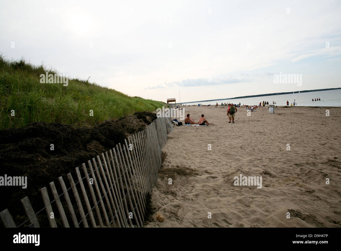 An empty Parlee Beach in Shediac, New Brunswick Stock Photo - Alamy