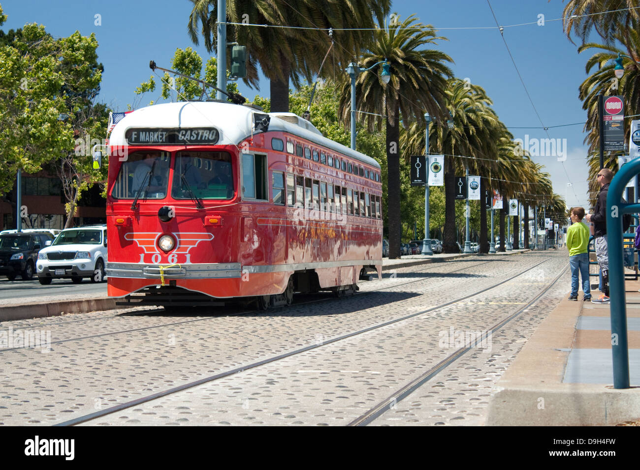 Streetcar rails hi-res stock photography and images - Alamy