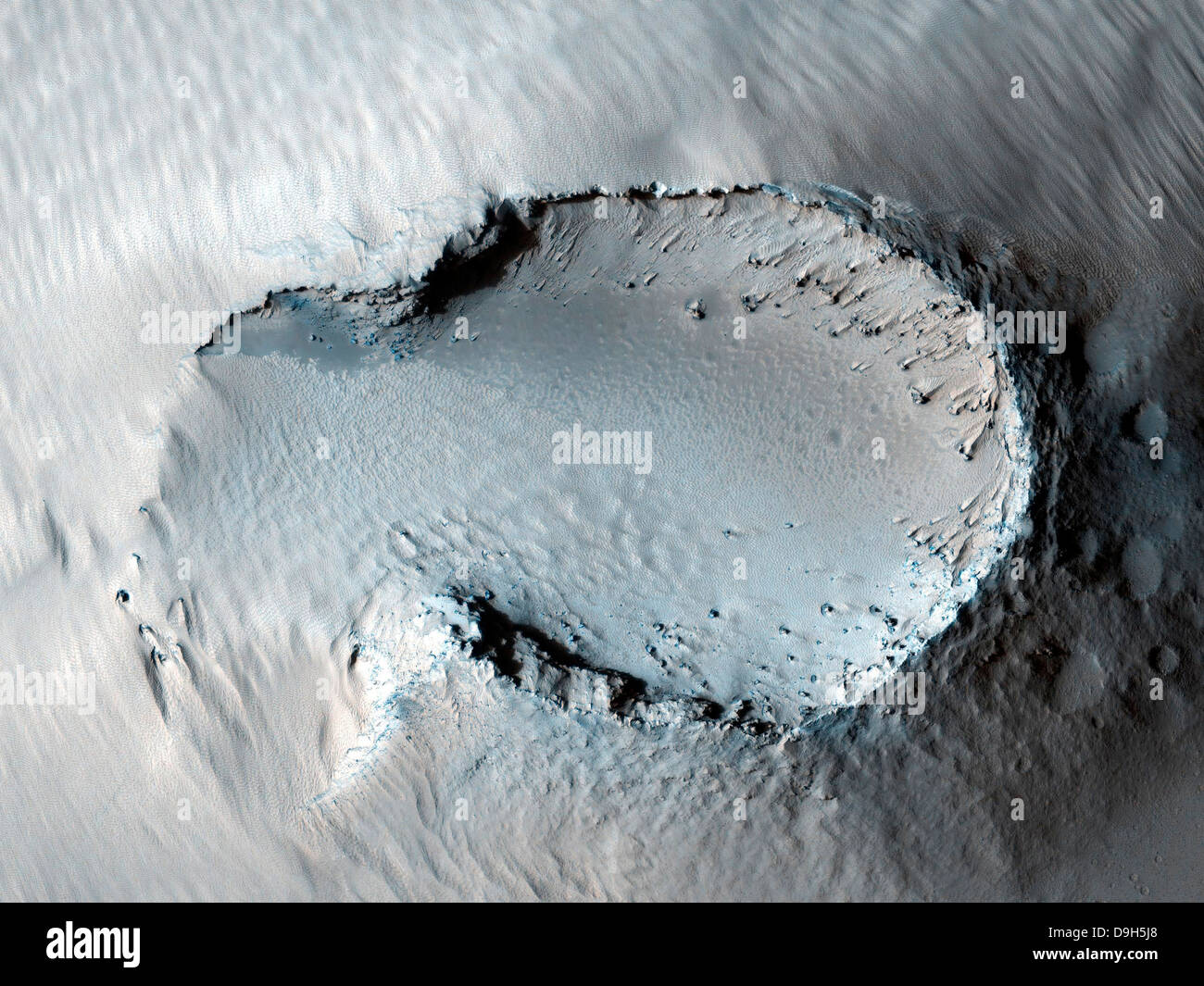 Mars Surface Volcanoes