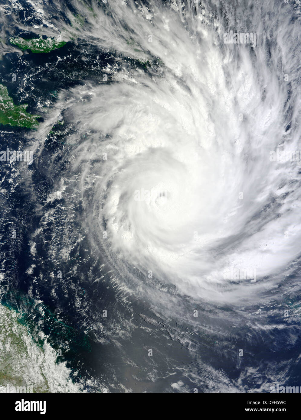 Tropical Cyclone Yasi Stock Photo - Alamy