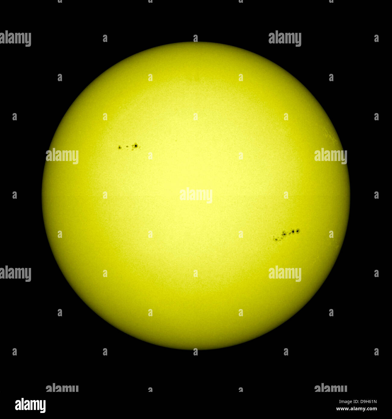 Full view of the Sun taken on February 17, 2011 Stock Photo - Alamy
