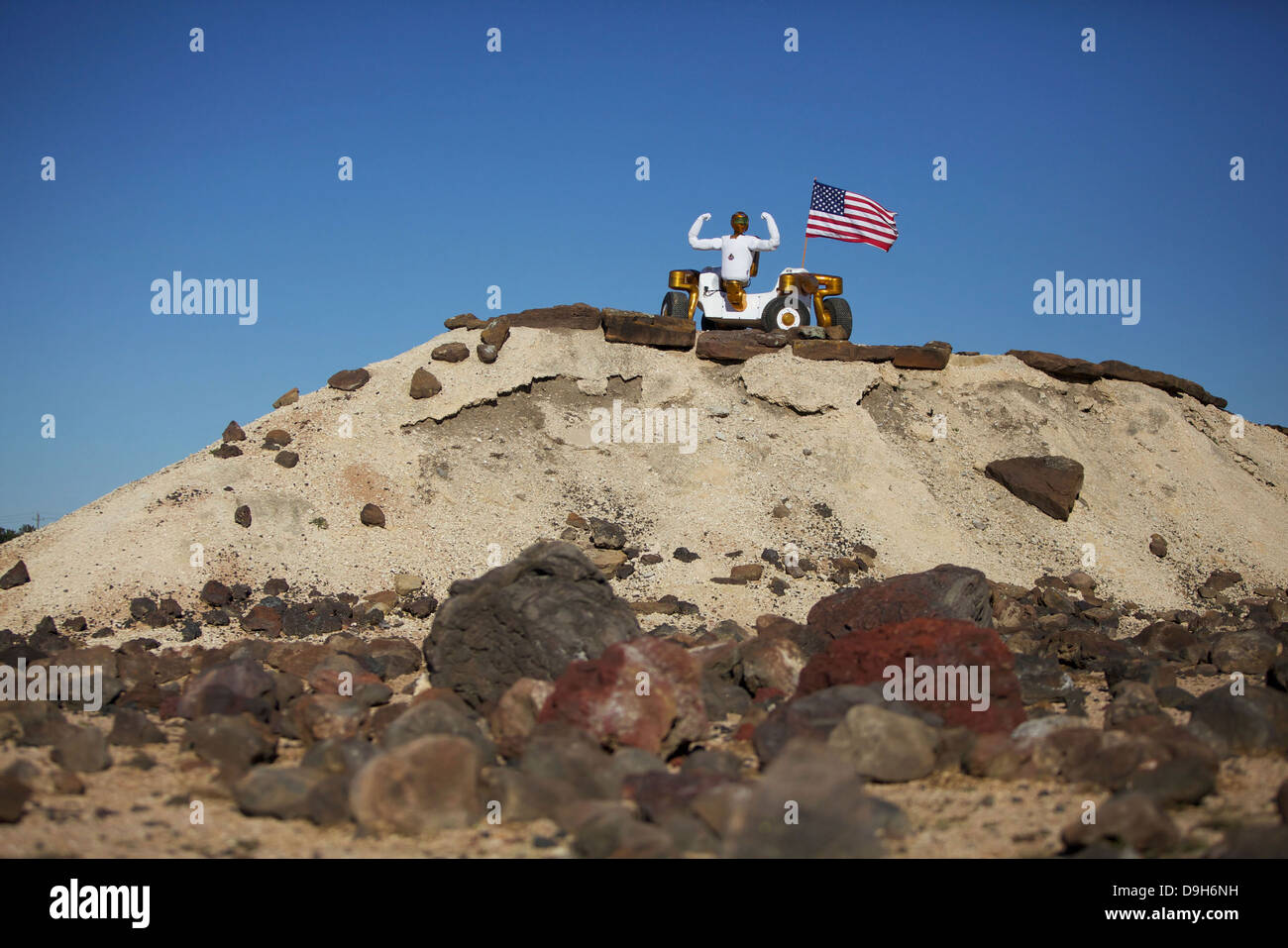Robonaut 2 poses atop its new wheeled base, Centaur 2 Stock Photo - Alamy