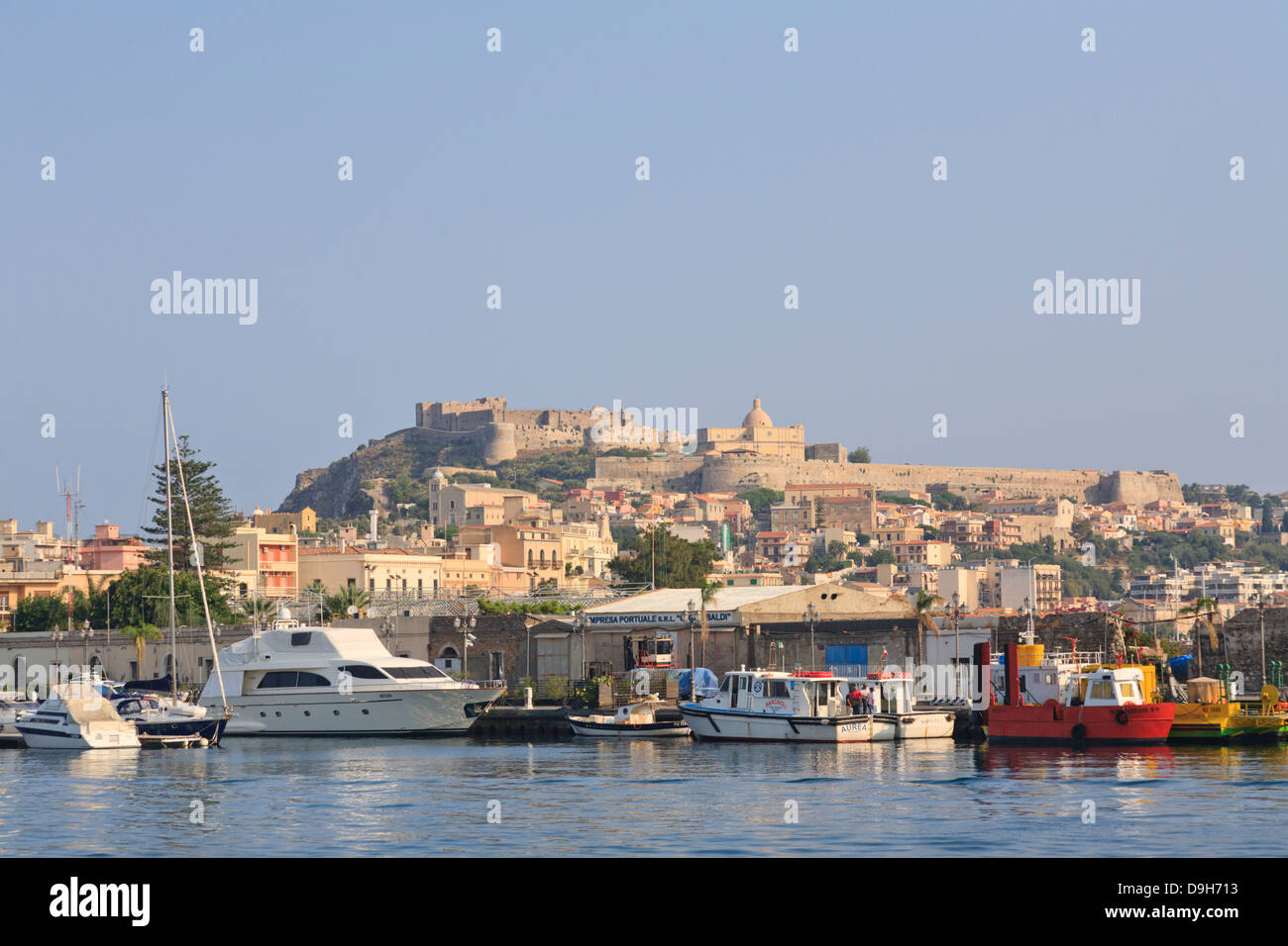 Castello, Castle, Milazzo, Sicily, Italy Stock Photo - Alamy