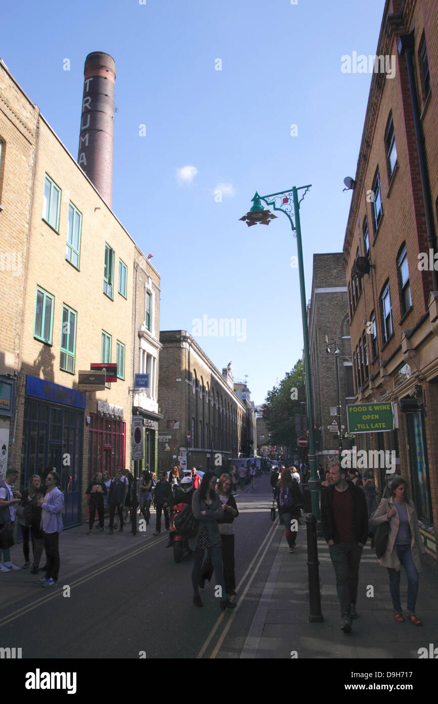 View of brick lane hi-res stock photography and images - Alamy