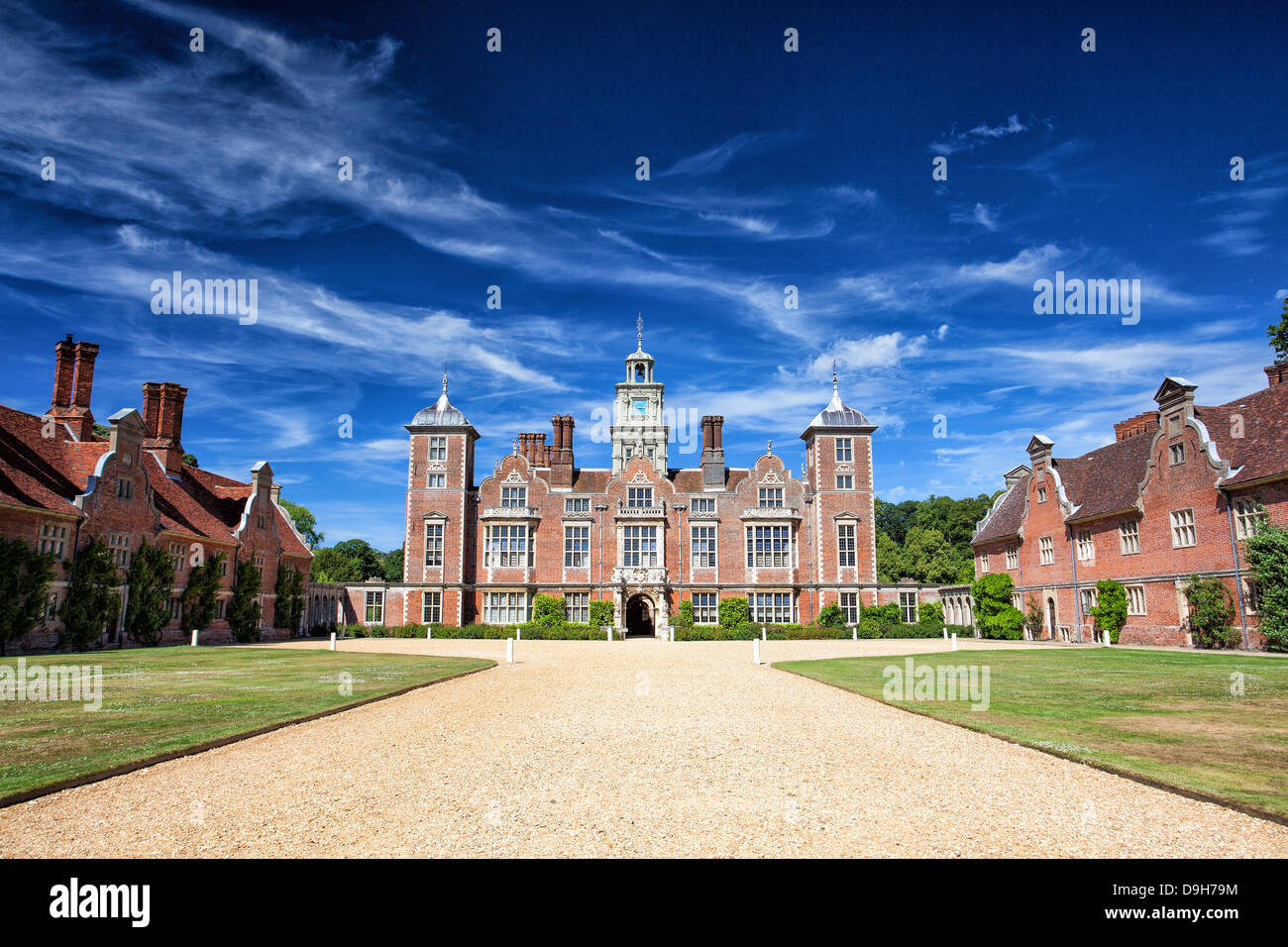 Famous Blickling Hall and garden in England Stock Photo - Alamy