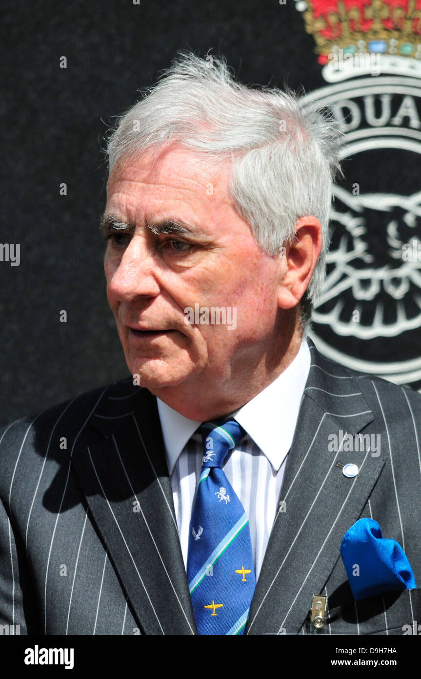 Robin J Brooks, author of books on the history of the RAF, at Kings ...