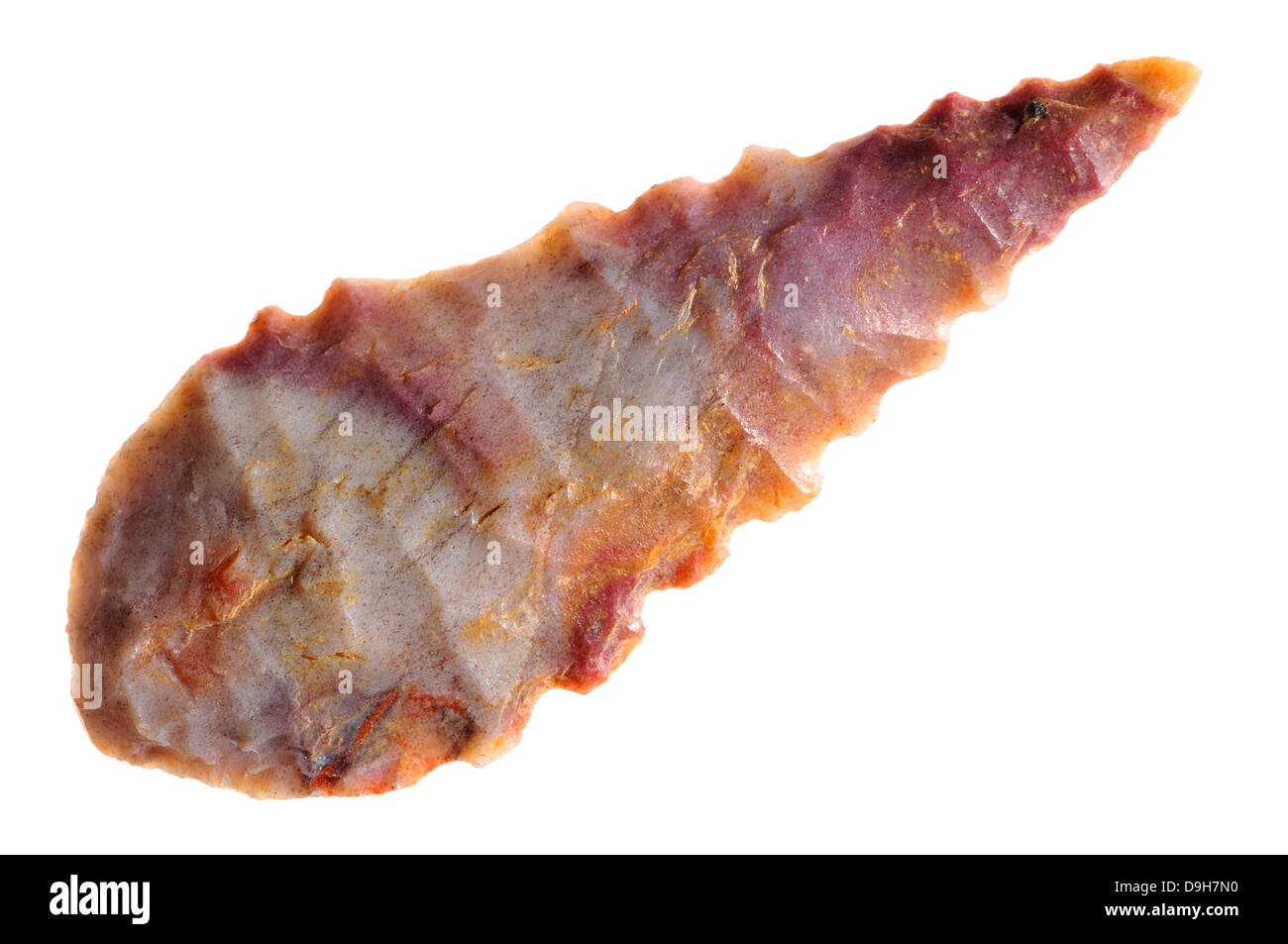 Neolithic Flint Arrowhead c4000BC (Sahara desert Stock Photo - Alamy