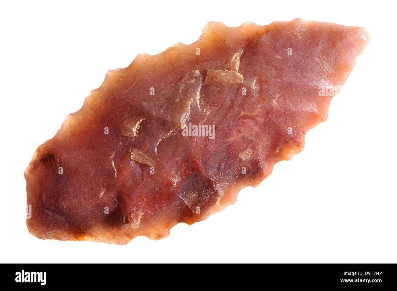 Neolithic Flint Arrowhead c4000BC (Sahara desert Stock Photo - Alamy