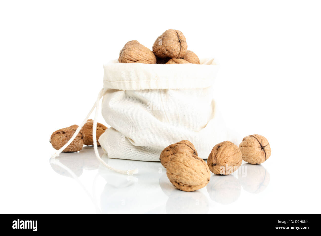 Bag walnuts hi-res stock photography and images - Alamy