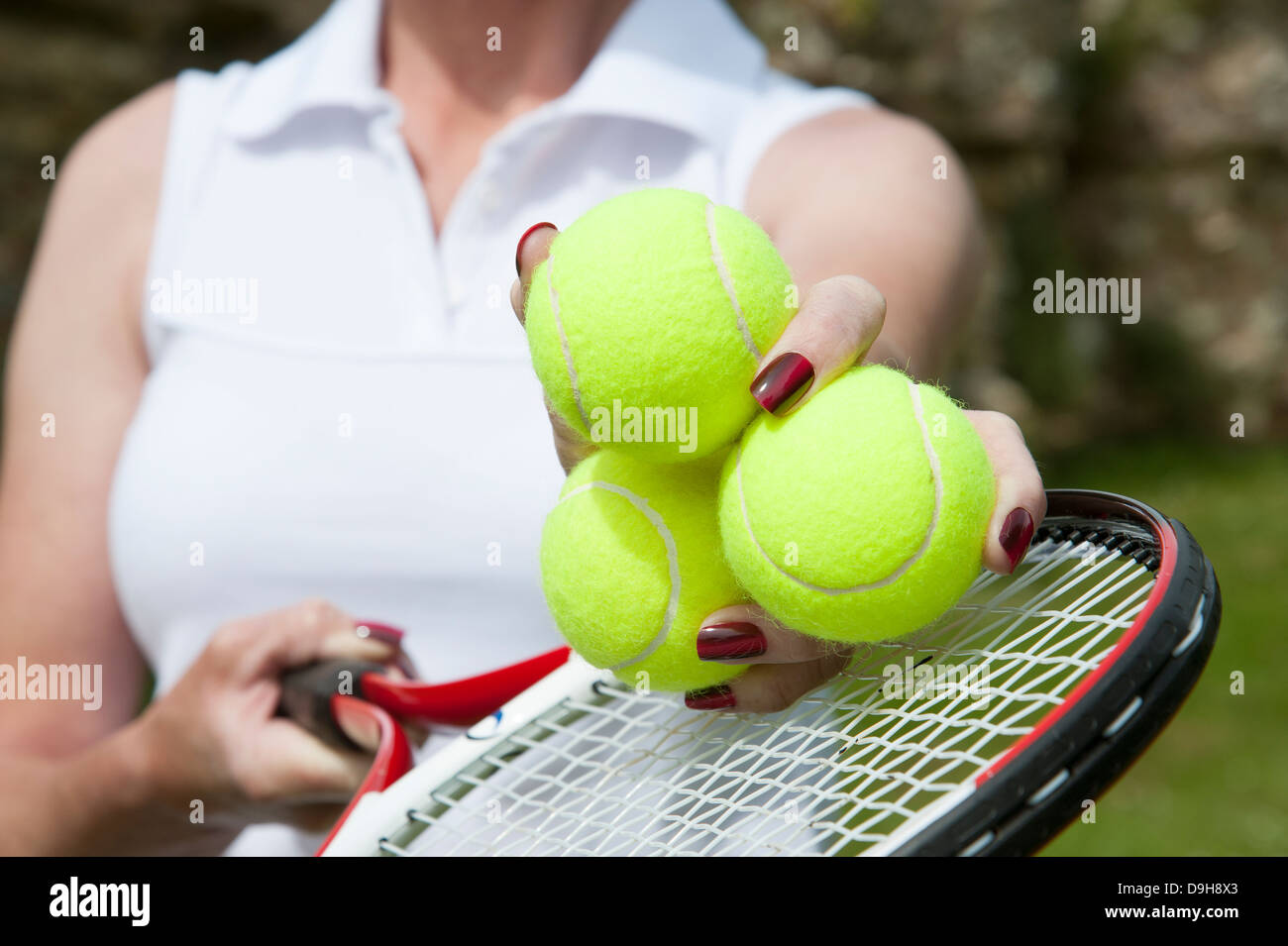 Three tennis players hi-res stock photography and images - Alamy