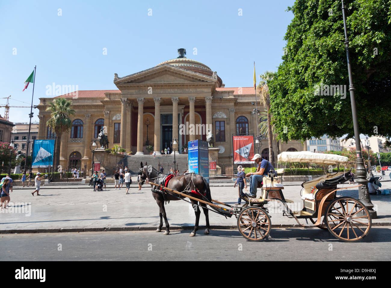 Sicily teatro massimo opera house hi-res stock photography and images ...