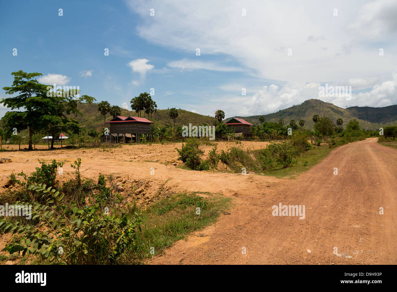 Landscape in the Kampot Province, Cambodia Stock Photo - Alamy