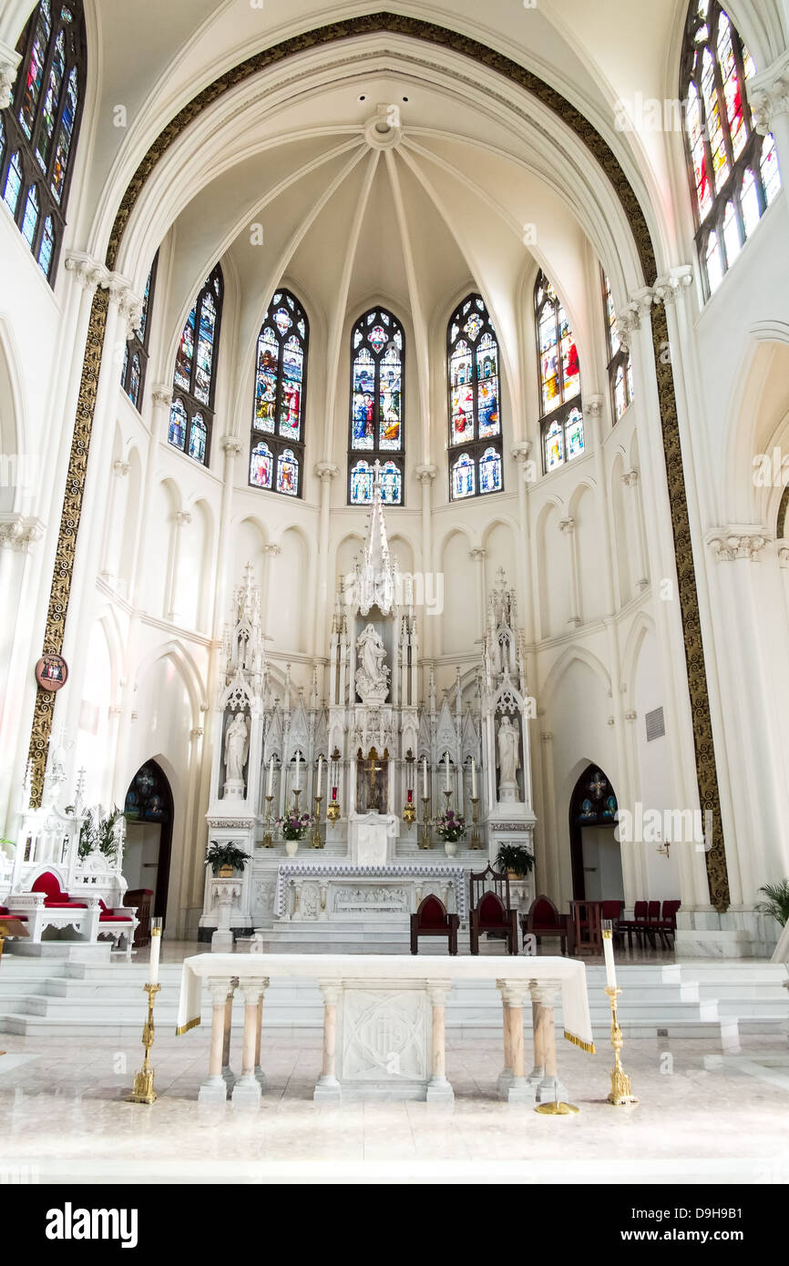 Cathedral basilica immaculate conception hi-res stock photography and ...