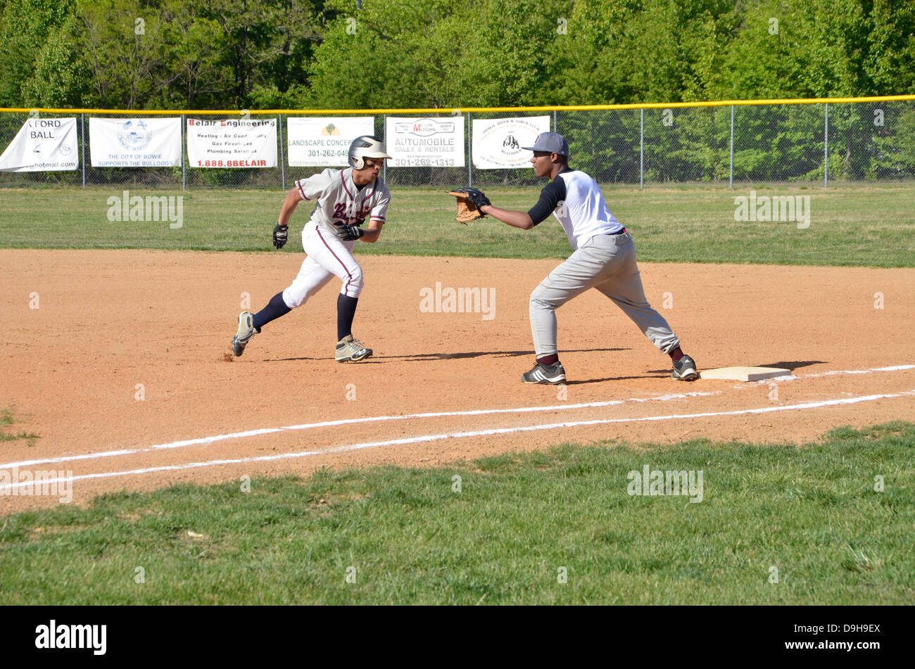 High school baseball Stock Photo - Alamy