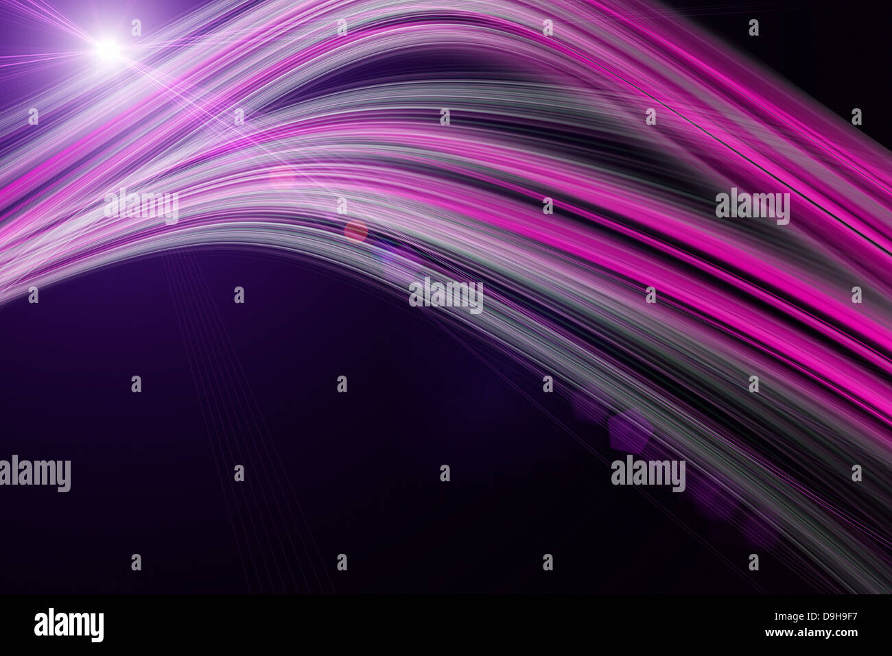 Futuristic technology wave background design with lights Stock Photo ...