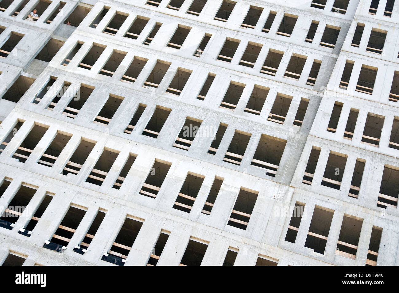 Facade of a shell, Facade of a building shell Stock Photo - Alamy