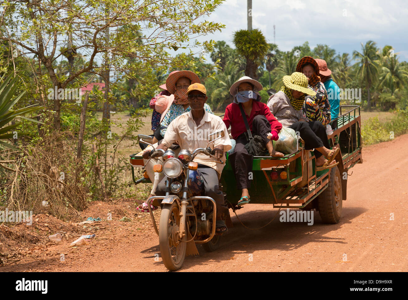 Public transport in rural cambodia hi-res stock photography and images - Alamy