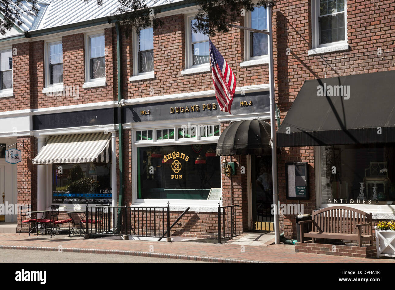Dugan's Pub, Pinehurst Village Center, USA Stock Photo - Alamy