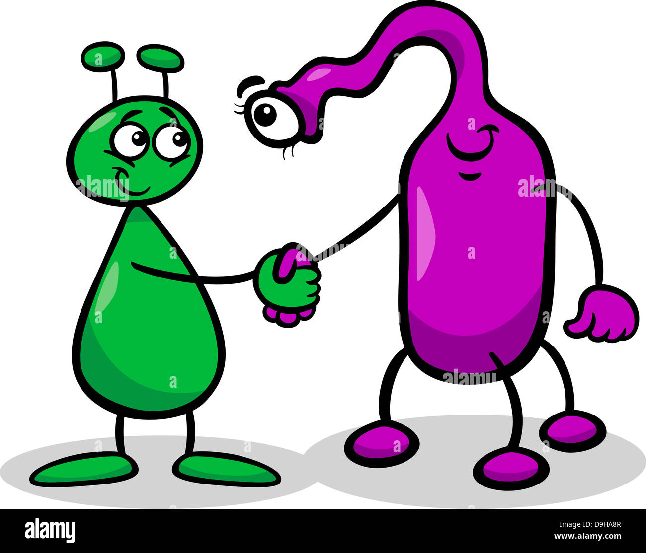 Funny Aliens Cartoon