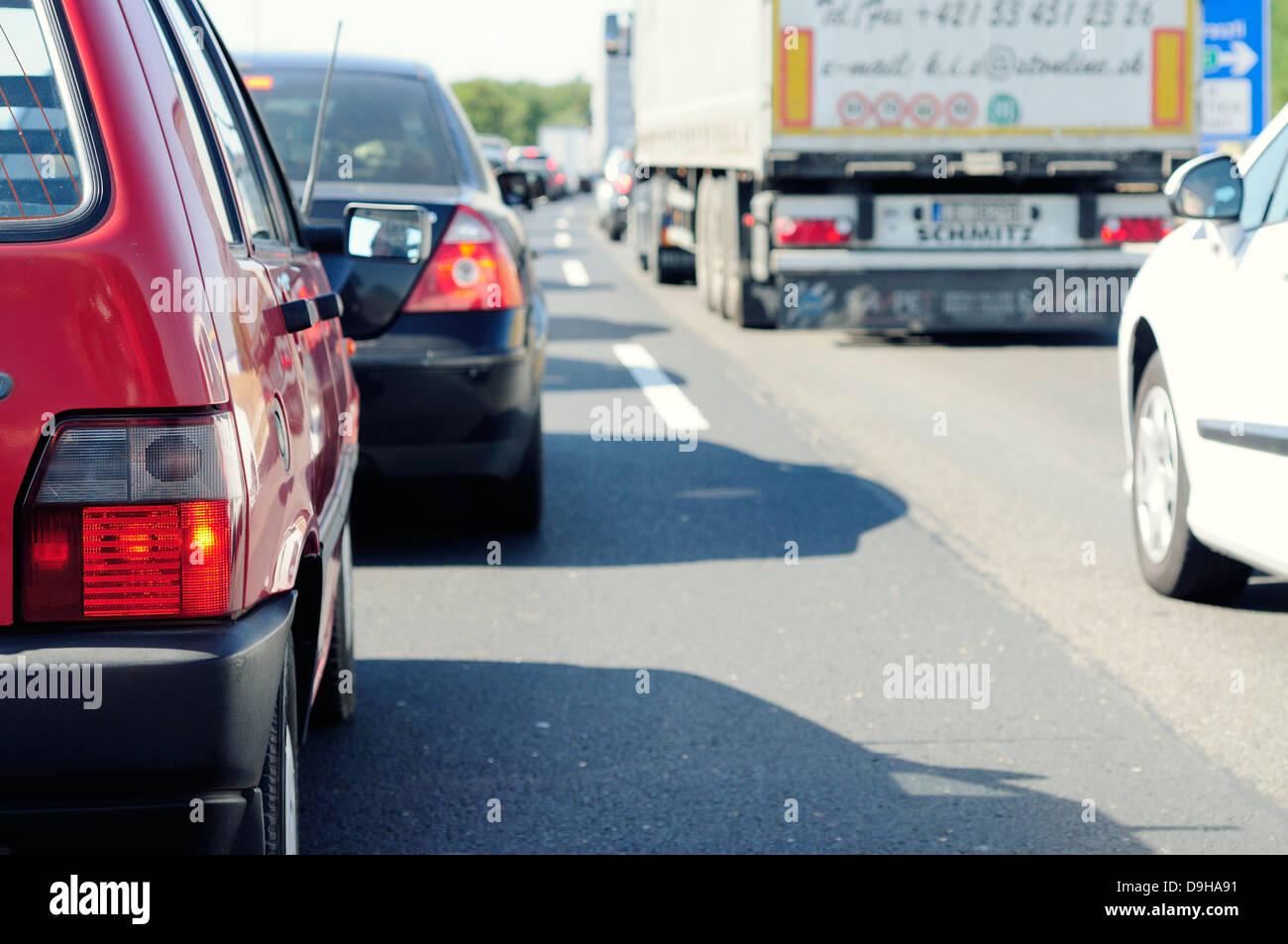 Multiple lane motorway hi-res stock photography and images - Alamy