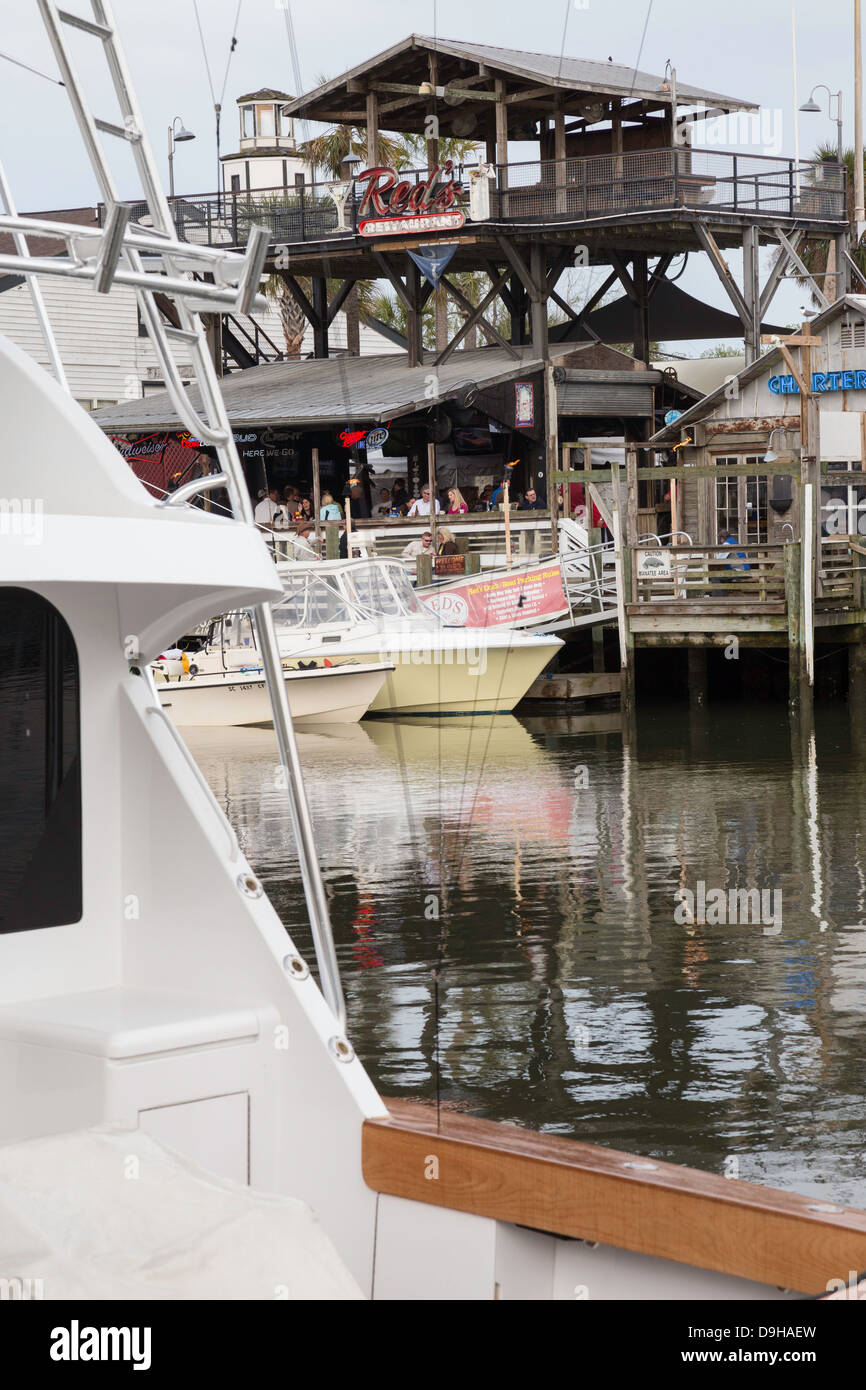Shem Creek Marina and Waterfront, Bars and Restaurants, South Carolina ...