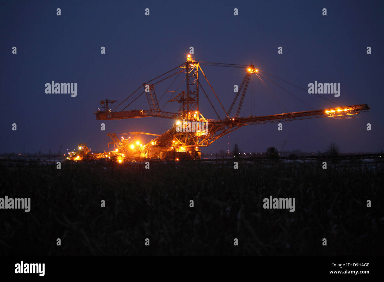 Bagger bucket wheel excavator hi-res stock photography and images - Alamy