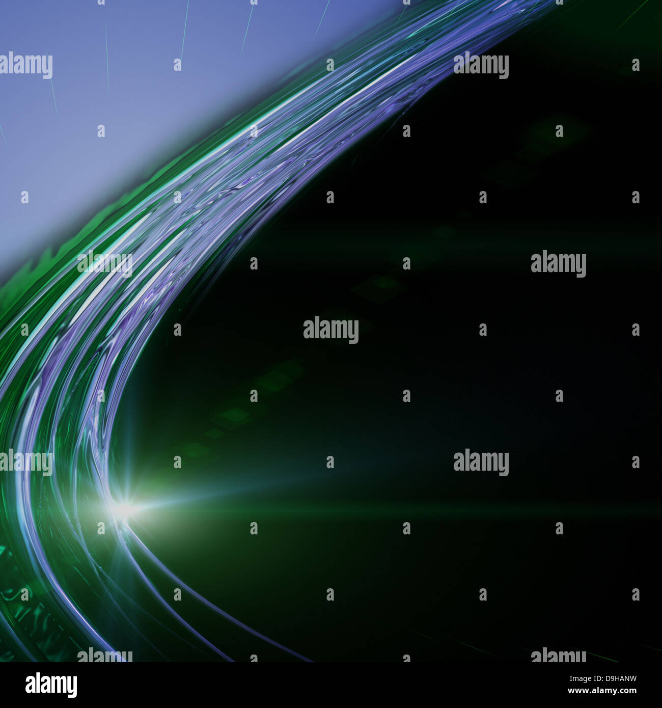 Futuristic technology wave background design with lights Stock Photo ...