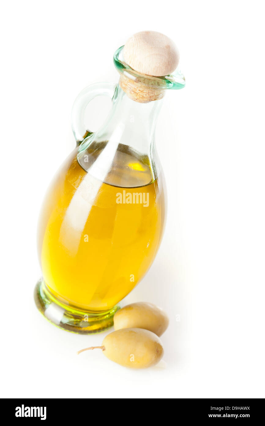 Traditional Homemade Olive Oil on a background Stock Photo - Alamy