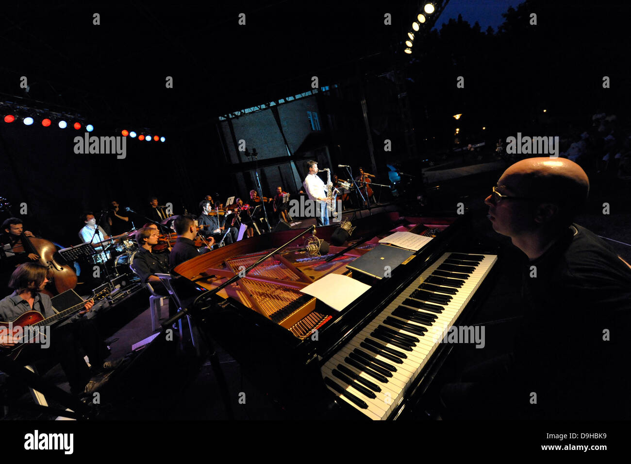 An open-air free-admission concert of contemporary music combining folk ...