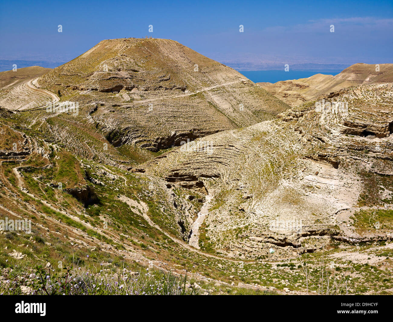 Fortress Machaerus, Herod's palace at Ain Zarqa, Madaba at the Dead Sea ...