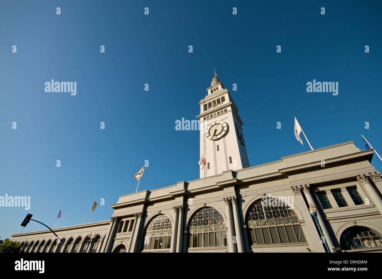 Ferry Building at the Embarcadero Stock Photo - Alamy