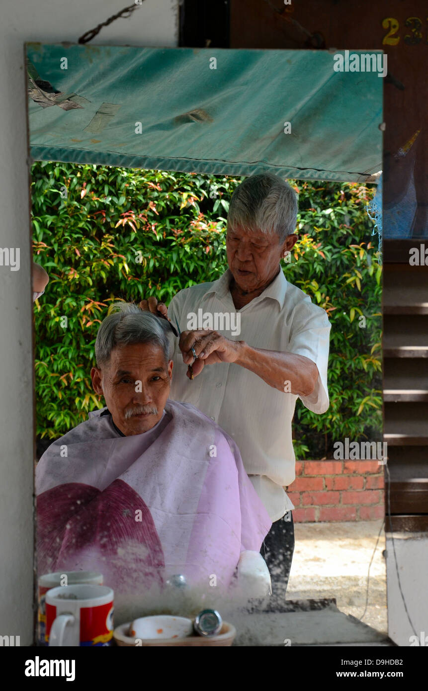 Barber stall hi-res stock photography and images - Alamy
