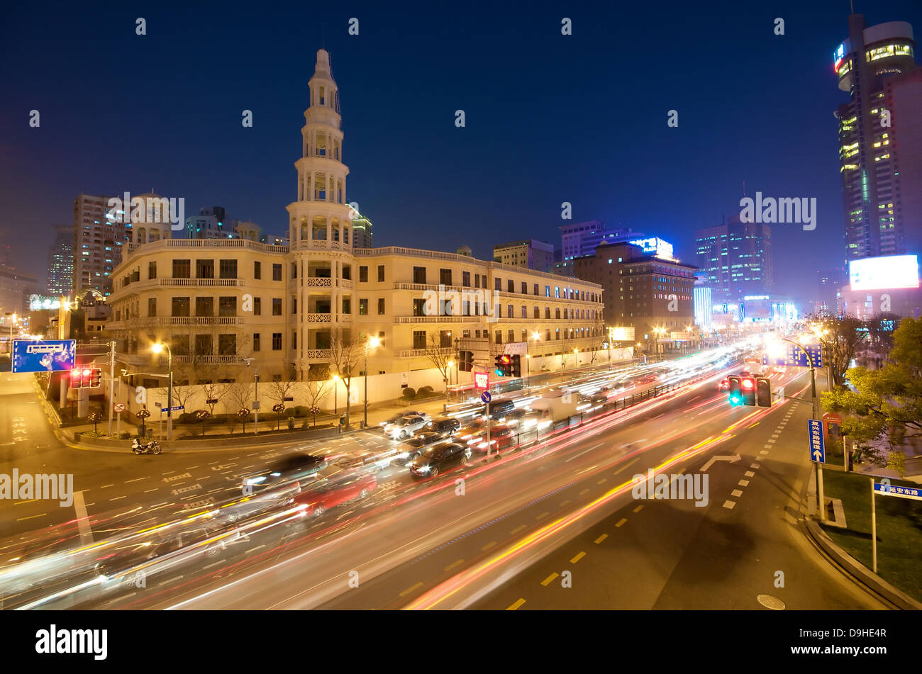 Traffic Congestion Shanghai China High Resolution Stock Photography and ...