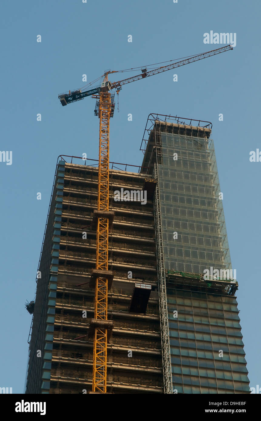 Crane building shanghai china asia architecture hi-res stock ...
