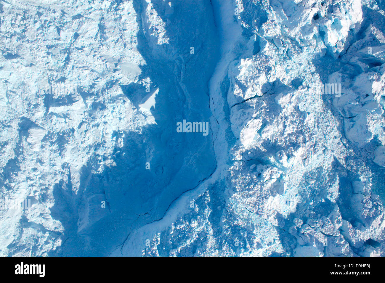 The calving front of the Jakobshavn glacier Stock Photo - Alamy