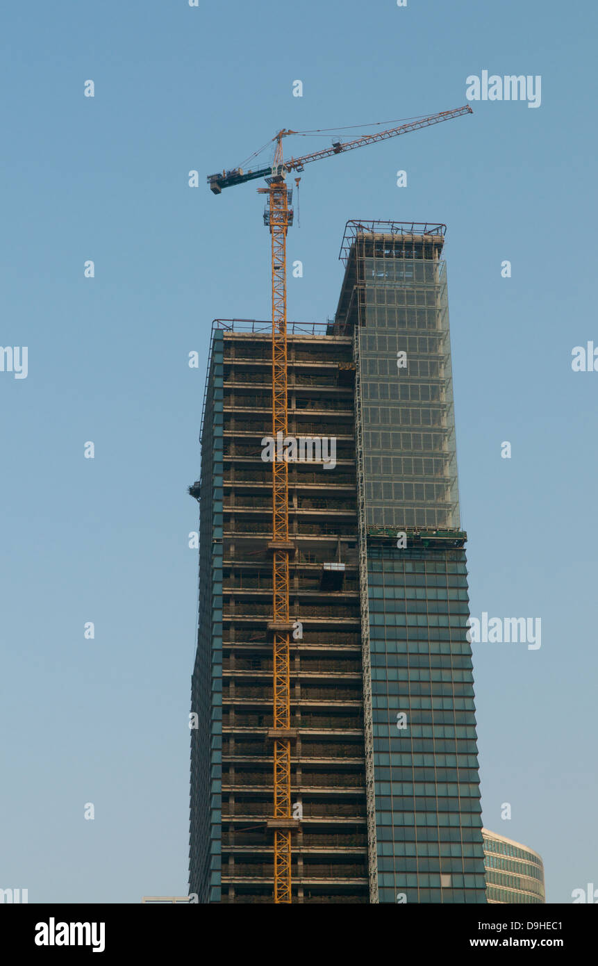 Crane building shanghai china asia architecture hi-res stock ...