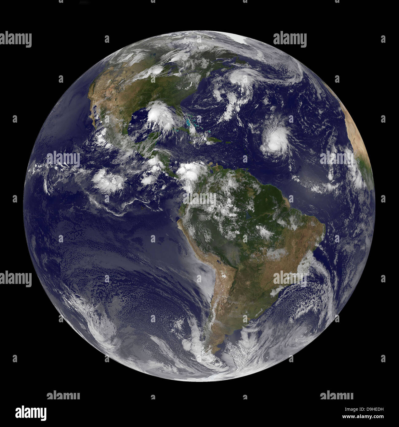 Earth globe showing pacific ocean hi-res stock photography and images ...