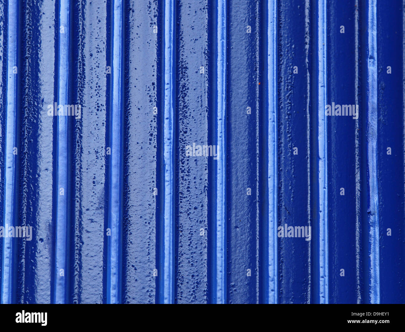 Blue metal wall texture or industrial background Stock Photo - Alamy