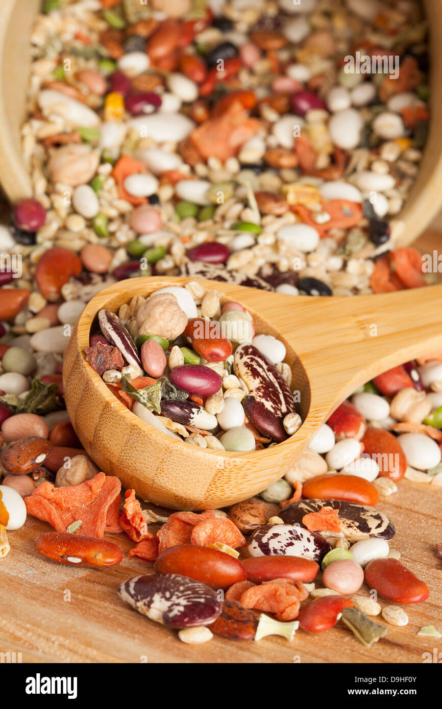 Group of Assorted Dry Beans and Vegetables Stock Photo - Alamy