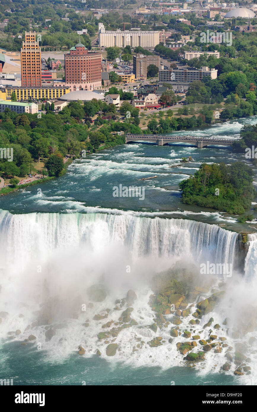 Buildings over the falls hi-res stock photography and images - Alamy