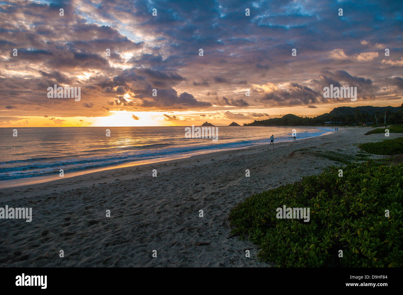 Kailua beach sunrise hi-res stock photography and images - Alamy