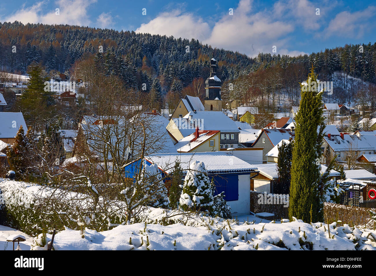Church of Ilmenau-Roda, Thuringia, Germany Stock Photo - Alamy