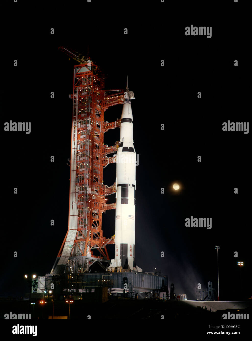 Saturn V Night Launch