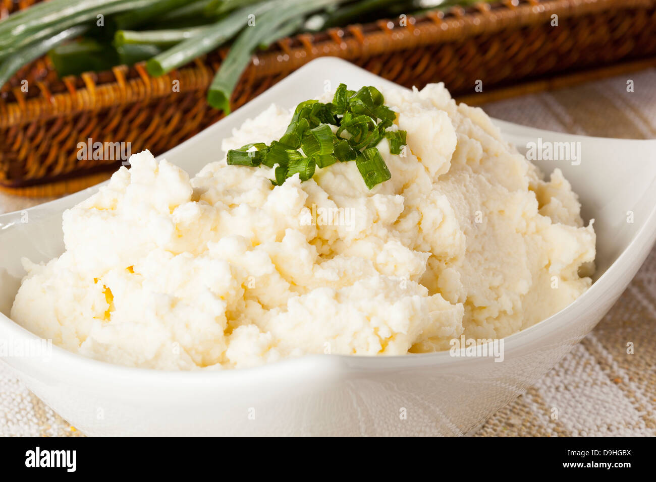 Fresh Homemade Mashed Potatoes against a background Stock Photo - Alamy