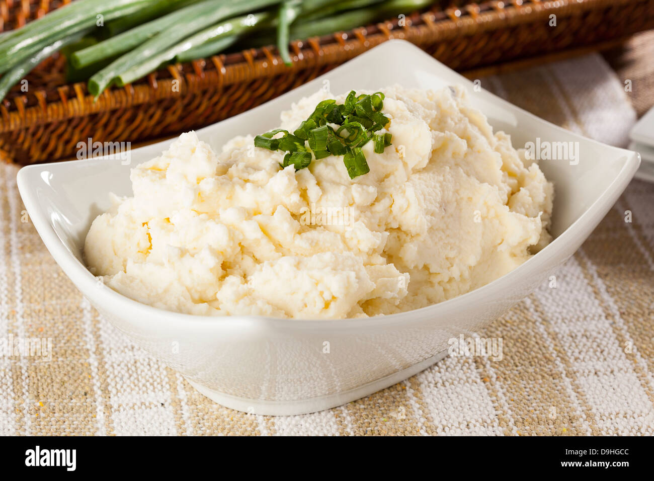 Fresh Homemade Mashed Potatoes against a background Stock Photo - Alamy