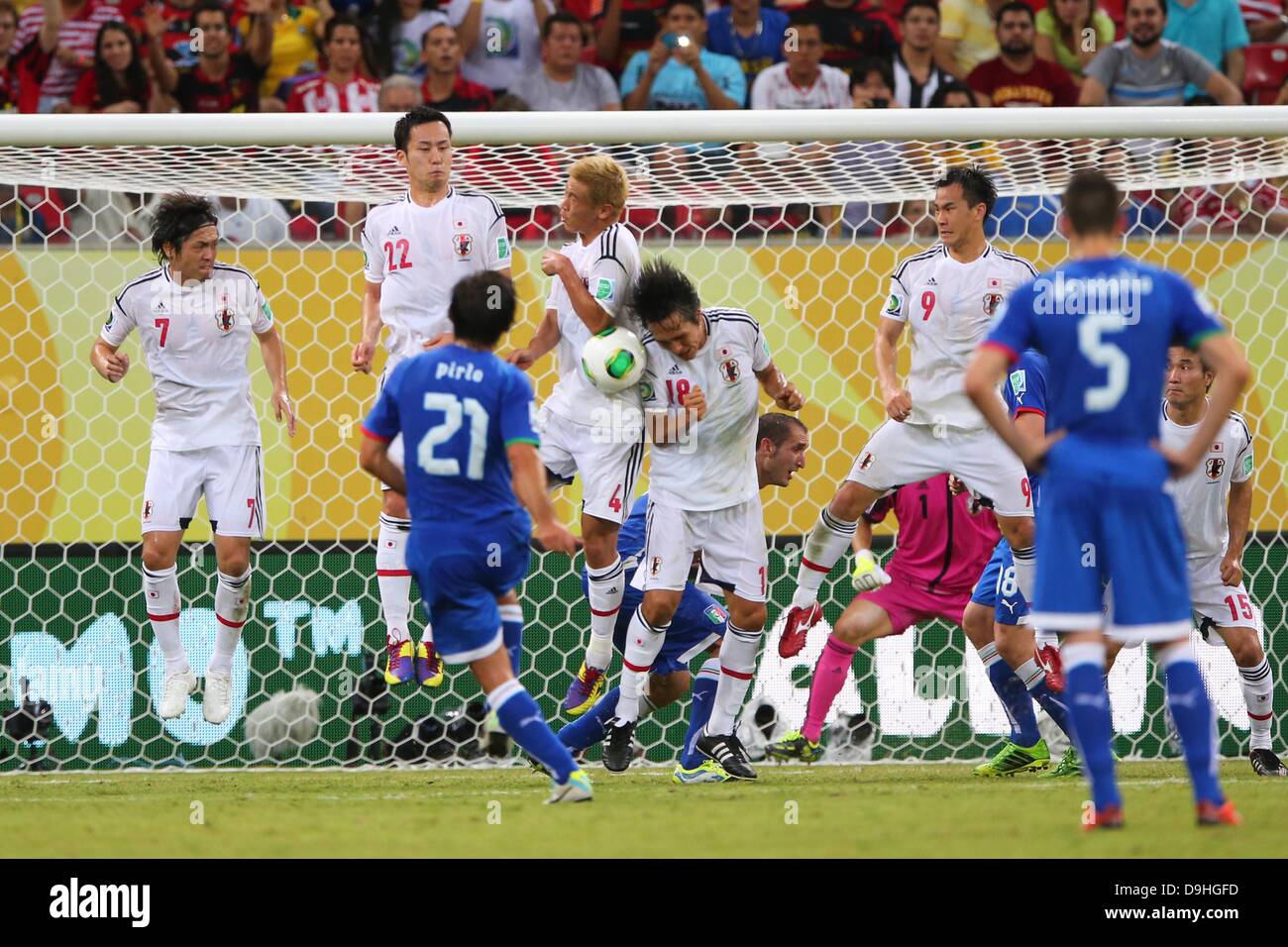 (L to R) Yasuhito Endo, Maya Yoshida, Keisuke Honda, Ryoichi Maeda ...